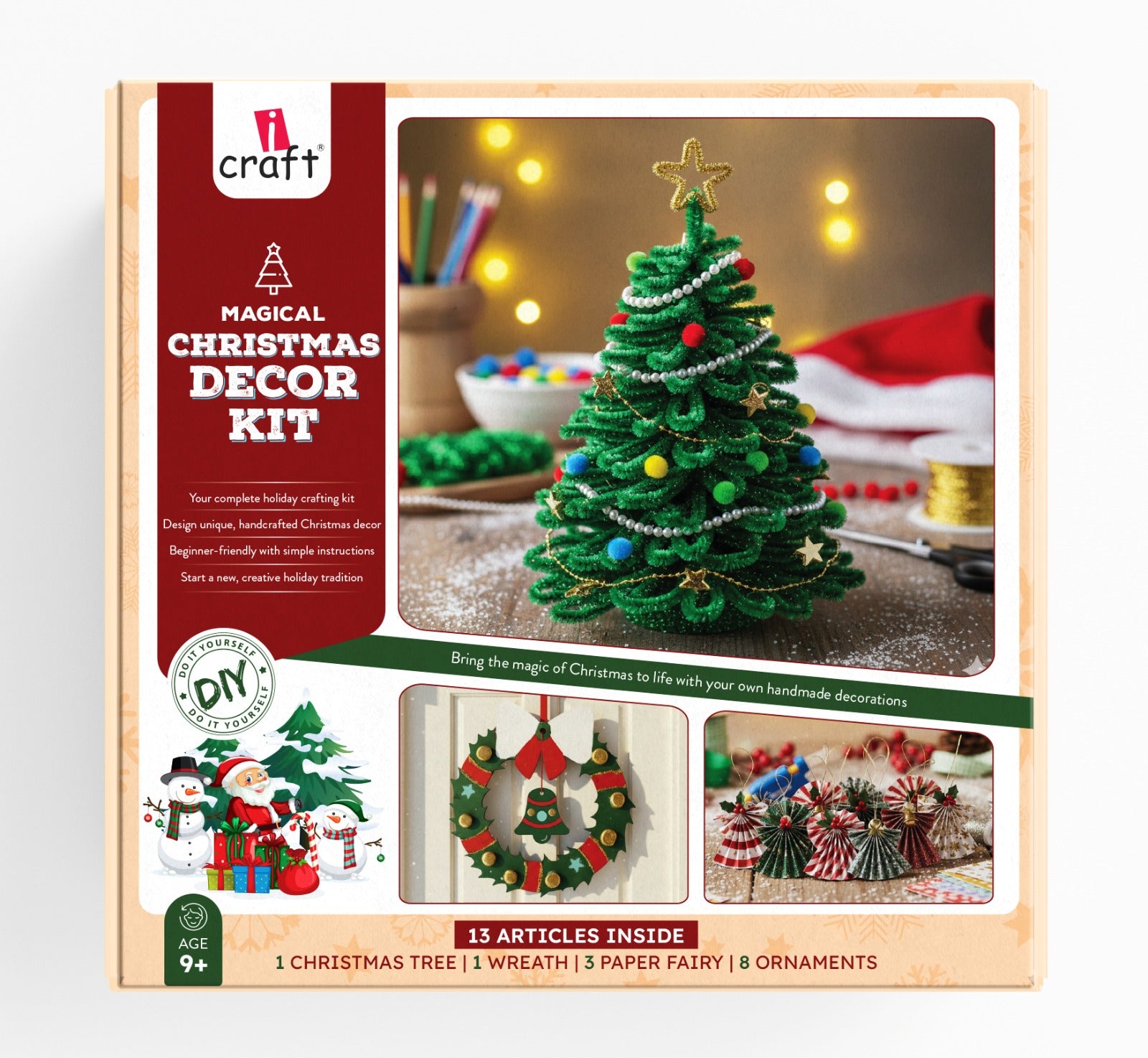 Magical Christmas Decor Kit - 13-in-1